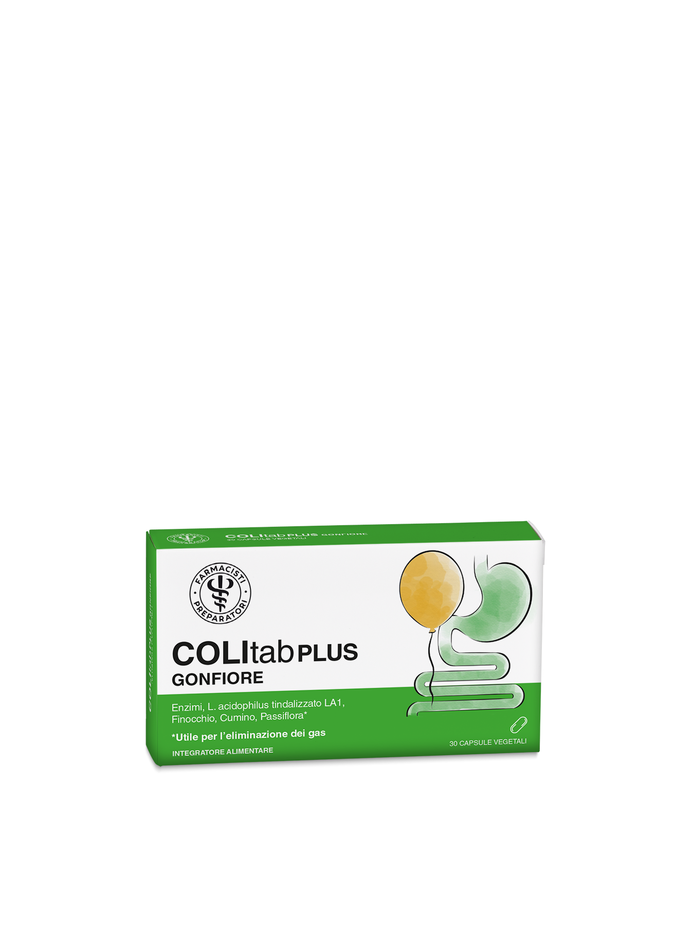 COLItab PLUS GONFIORE – Farmacisti Preparatori