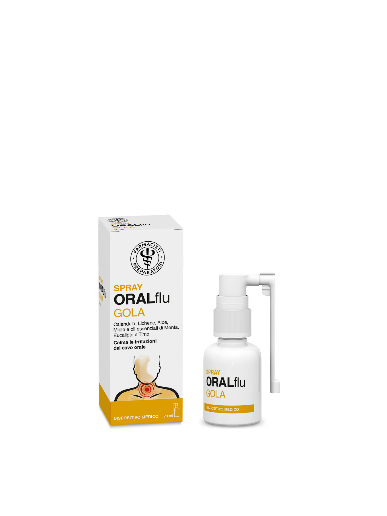 SPRAY ORALflu GOLA – Farmacisti Preparatori